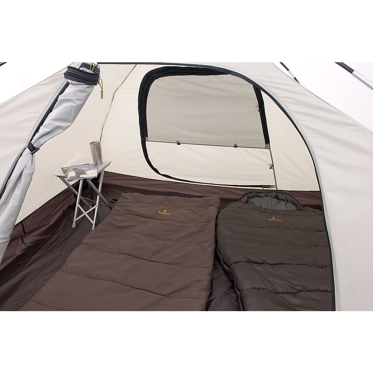 Browning Camping Kenai -20 Degree Wide Mummy Sleeping Bag , Clay, 40-Inch x 86-Inch