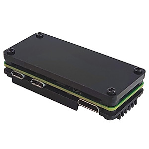 WEIYIXING Raspberry Pi Zero Heatsink Case, Raspberry Pi Zero 2 Aluminum Passive Case with Pin Header for Raspberry Pi Zero 2W