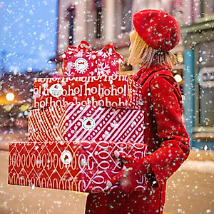 1000 Pieces Christmas Thank You for Your Order Stickers, 1 Inch Round Thank You Seal Stickers Christmas Thank You Labels Stickers for Business Boutiques Shop Wrapping Supplies (Hat)