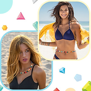 1000 Pieces Crystal Beads for Jewelry Making Assorted Faceted Crystal Glass Beads Bulk Bicone Cube Bracelet Making Kit Rondelle Spacer for DIY Crafts Bracelets Necklace Pendants Making Supplise