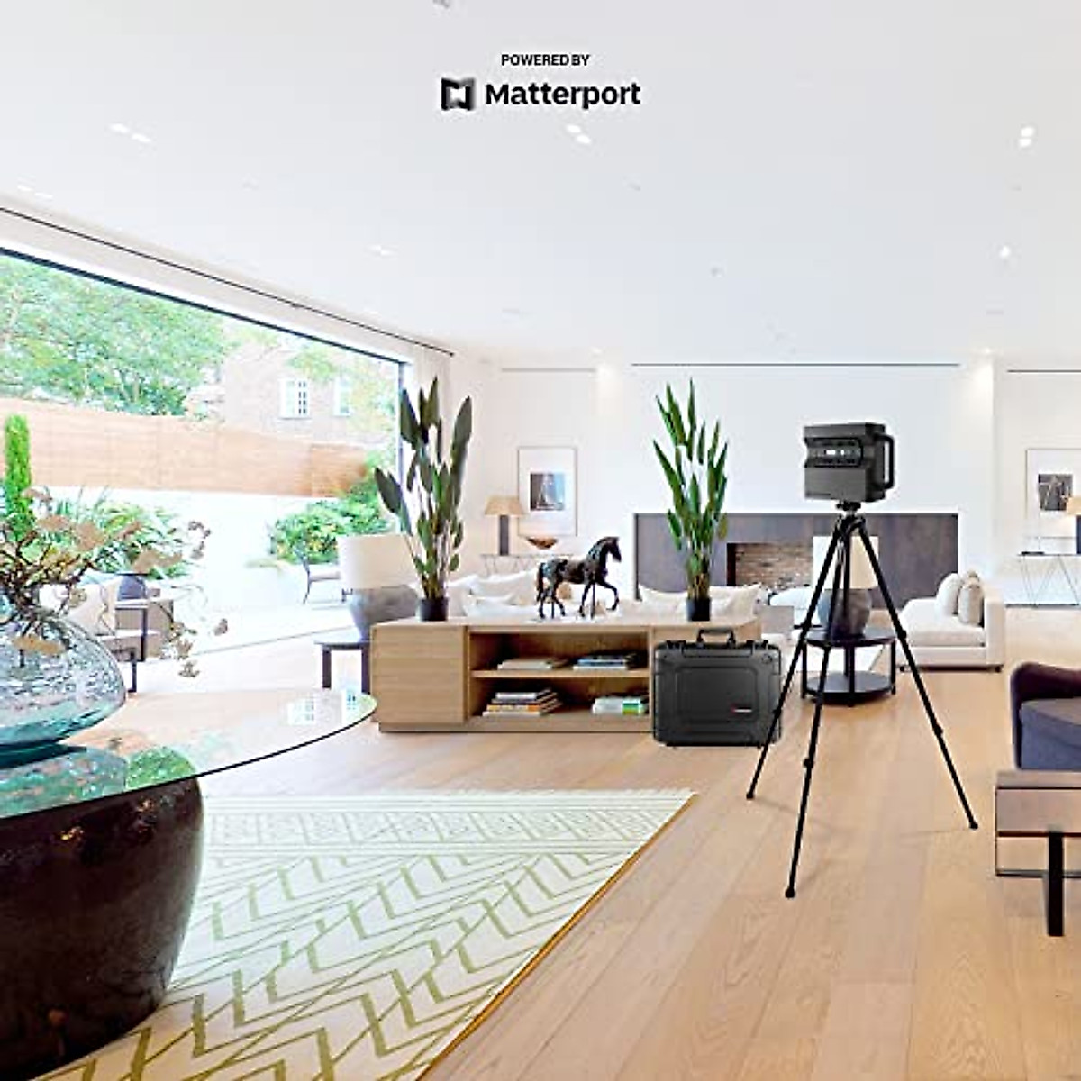 Matterport Pro2 Camera Travel Small Hard Case Bundle - High Precision 360 Virtual Tours, 4K Photography, 3D Mapping, & Digital Surveys - Includes Pro2 Camera, Tripod, Clamp, and 20” Portable Hard Case