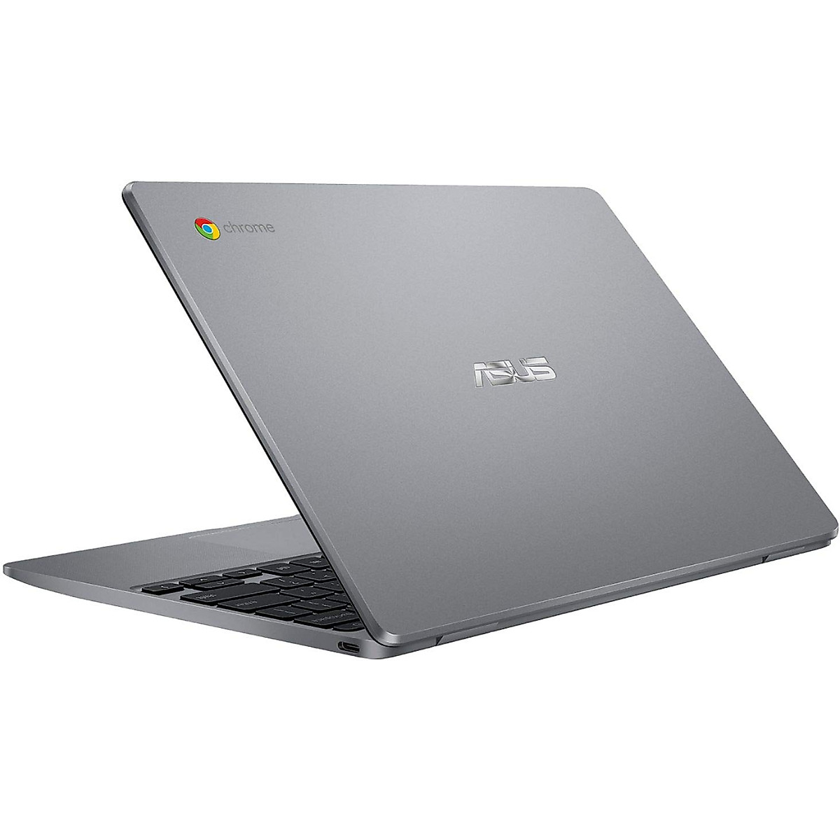 ASUS 2022 Newest Chromebook 11.6 Inch Laptop, Intel Celeron N3350 up to 2.4 GHz, 4GB RAM, 16GB eMMC, WiFi, Bluetooth, Webcam, Chrome OS + NexiGo 32GB MicroSD Card Bundle