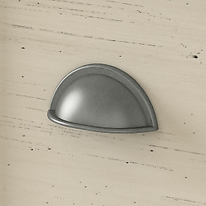 Bush Furniture Fairview 2 Drawer Lateral File Cabinet in Antique White and Tea Maple