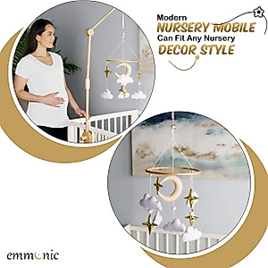 Gold Crib Mobile and Adjustable Crib Mobile Arm
