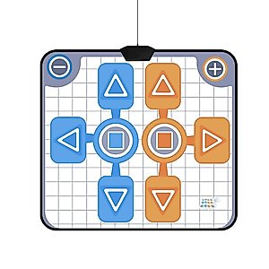 Tihebeyan Double Person Dance Mat, Non-Slip Dancing Pads Suitable for NGC Game Wii Console