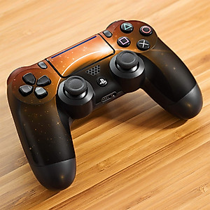 Controller Gear Authentic and Officially Licensed PS4 Controller Skin "Planet Eclipse" (PlayStation 4 Controller Sold Separately) - PlayStation 4