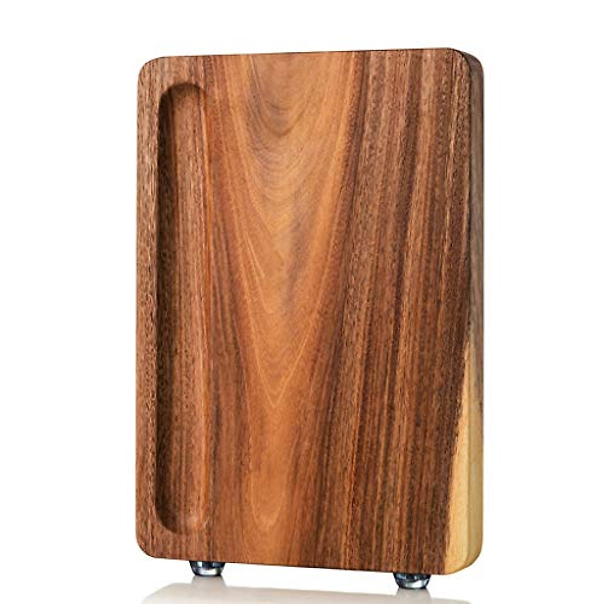 GENIGW Whole Piece Acacia Wood Cutting Board Solid Wood Rootstock Chopping board for kitchen Table Slicing Vegetables Kitchen Things