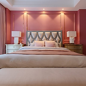 FTL GU10 LED Bulbs Dimmable 3000K Warm White 6W 600LM, 60W Halogen Replacement, 40 Degree Spot Track Light Bulbs, Recessed Ceiling Light Bulb, 6-Pack