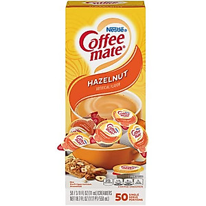 Hazelnut Creamer, 0.375oz, 50/Box