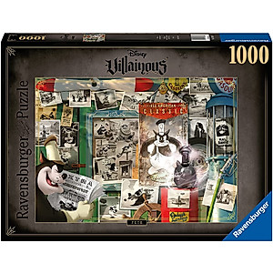 Ravensburger Disney Villainous: Pete | 1000 Piece Jigsaw Puzzle for Adults | Unique Softclick Technology | Age 14 and Up | Perfect for Relaxation and Bonding
