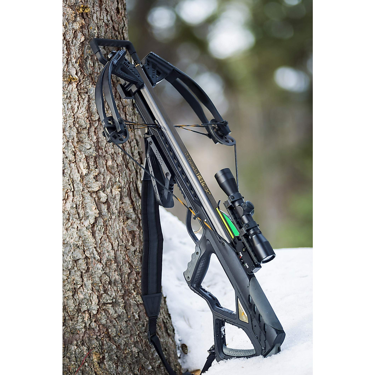 REEGOX Crossbow Bolts 16 inch Carbon Crossbow Arrows for Hunting and Target Practice with Moon nocks and Field Tips (6 Pack) (16)