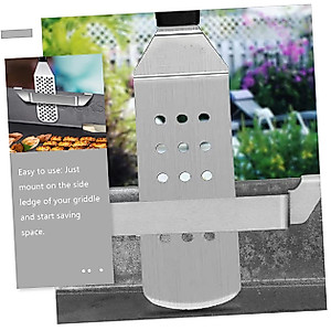 Happyyami 4pcs Griddle BBQ Essentials Barbecue Spatula Rack Baking Pan Spatula Rack BBQ Tool Holder Spatula Hanger pan Spatula Holder Chef Tools Stainless Steel Portable Small Baking Dish