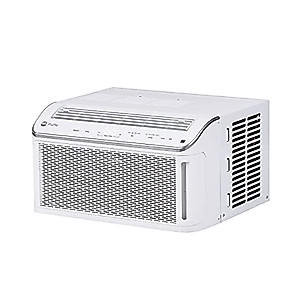 GE Profile Ultra Quiet Window Air Conditioner 6,200 BTU, WiFi Enabled Energy Efficient for Small Rooms, Easy Installation with Included Kit, 6K Window AC Unit, Energy Star, White