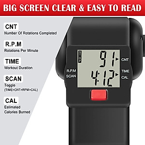 TABEKE Under Desk Bike Pedal Exerciser, Foldable Mini Exercise Bike for Leg and Arm Workouts, Fully Assembled Desk Bike Peddler Machine for Seniors with Clear LCD Display & Adjustable Resistance