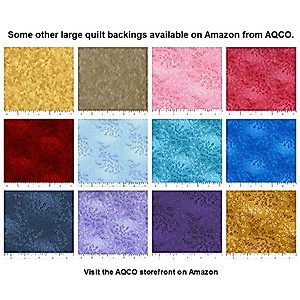 Generic Premier Quilt Backing, King, Seamless, Blender Rasberry Sorbet, 108""x108"", by AQCO