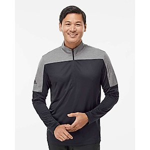 adidas Mens Lightweight Quarter-Zip Pullover, L