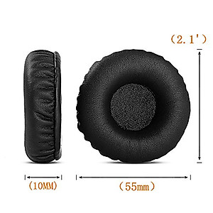 Replacement Earpads Cushions Cups Compatible with Sennheiser MM-100 mm100 Headset Earmuffs