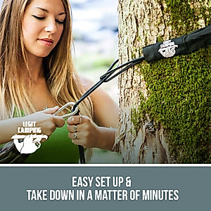 Legit Camping Hammock - Hammocks - 2 Person Hammock - Tree Hammock - Double Hammock - Portable Hammock - Outdoor Hammock - Hammock - Travel Hammock - Hammocks for outside - Heavy Duty Hammock