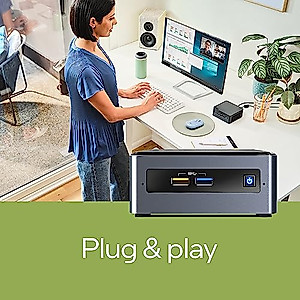 Intel NUC 7 Essential Desktop Computer Celeron J4005 Dual-core (2 Core) 2 GHz - 4 GB RAM DDR4 SDRAM - 32 GB Flash Memory Capacity - Mini PC