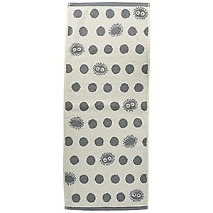 Studio Ghibli - My Neighbor Totoro - Gray Soot Sprite, Marushin Silhouette Towel Series - Face Towel