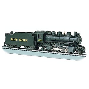 Bachmann Trains - Prairie 2-6-2 STEAM Locomotive with Smoke & Operating Headlight - U.P.® #1837 - HO Scale