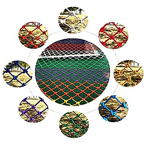 Outdoor Weatherproof Decorative Net, Child Safety Net Stair Protection Net Balcony High Altitude Anti-Fall Net Nylon Net Closed Car Net Fence Net Pet Isolation Net Cargo Trailer Net 2m3m