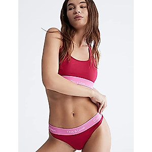 This is Love Modern Cotton Thong Panty Persian Red
