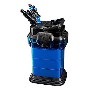 Penn-Plax Cascade All-in-One Aquarium Canister Filter – for Tanks Up to 100 Gallons (265 GPH) – Cascade 1000