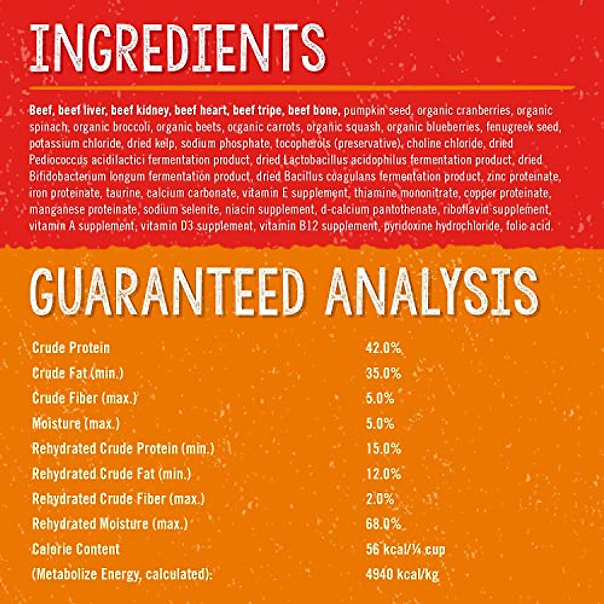 Stella & Chewy’s Freeze Dried Raw Super Beef Meal Mixer – Dog Food Topper for Small & Large Breeds – Grain Free, Protein Rich Recipe – 3.5 oz Bag