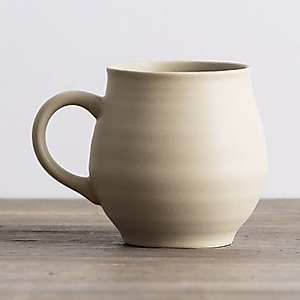 DaySpring - Strength Psalm 28:7 - Inspirational Ceramic Mug, 14oz, Olive