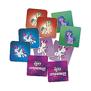 Hasbro Gaming My Little Pony Matching Game for Kids | 1+ Players | Preschool Board Games for Clasroom | Back to School Gifts | Ages 3+