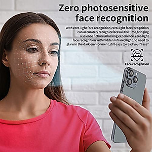 4G LTE Smartphone, US Plug 100‑240V 6.6 Inch Dual SIM Phones 12GB RAM 256GB ROM 12MP 24MP Camera GPS Type C Port for Entertainment (Black)