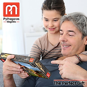 Pythagoras Magnetics Magnetic Figures Set with Knights and Vikings, Interactive Early Learning STEM Toys for Boys and Girls, Action Figures for Building Blocks and Tiles, Fun 12 pc. Add-On Kit