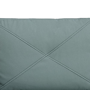 Wakefit 95.5” Reversible Sectional Sofa Couch, L Shaped Upholstered Couch Sofa with Chaise Lounge for Living Room, Breathable Fabric Corner Couch with 6 Seats & 2 Pillows, Pale Green