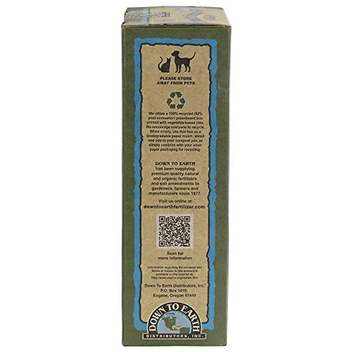 Down to Earth All Natural Seabird Guano Fertilizer Mix 0-11-0, 5 lb