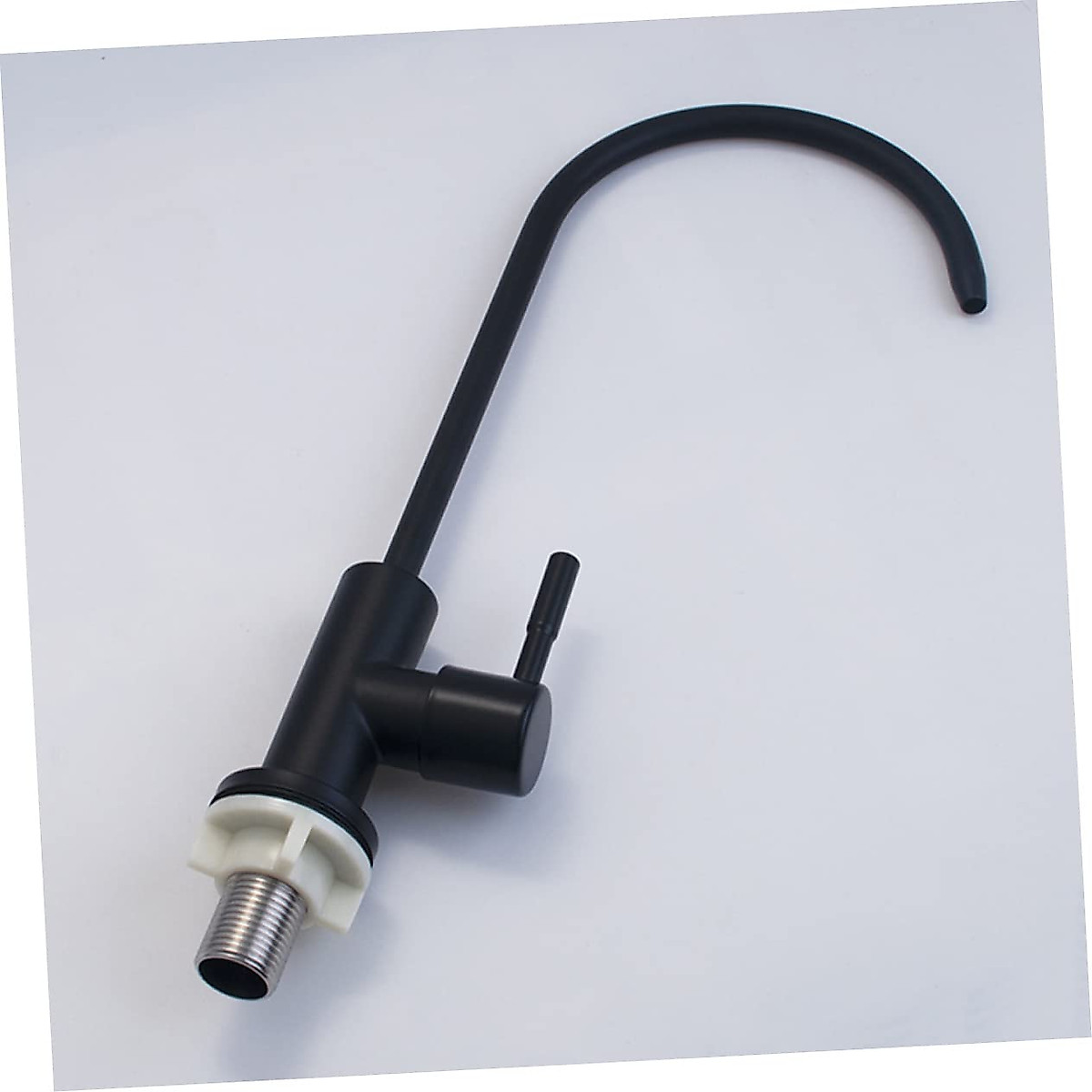 UKCOCO 1pc Clean Water Faucet Swivel Faucet Outdoor faucets Black Sink Faucet Mini Drinking Water tap Drinking Fountain Faucet Brass Faucet Kitchen Household Faucet Single Cooling Faucet