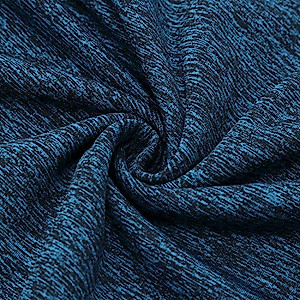 Fulbelle Thermal Fleece Long Sleeve Workout Shirts Women,Thumbhole Fall Fashion Winter Outdoor Running Casual Blouses Exercise Sweatshirts Athletic Performance Sweater Pullover Dark Blue Small