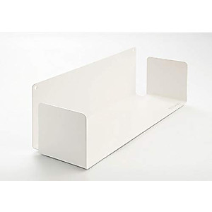 TEEbooks - Bookshelves - Set of 2 - Steel - White - 23,6" x5,9 x5,9