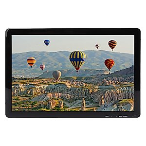 CCYLEZ 19in Computer Monitor, 16X10 Capacitive Touch Screen HD 1080P Color Gaming Display with VGA, HDMI, AV, BNC, USB, DC Input Interface, 300nits Brightness, for Travel, Home