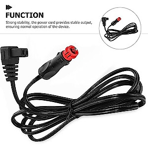 Milisten Accessories Automotive 1 Strip of Car Fridge Power Supply Stable Car Fridge Power Cable Fridge Power Cable Car Accessories
