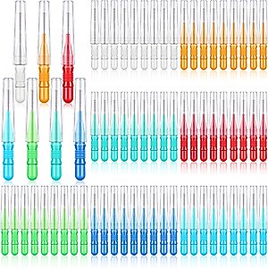 70 Pieces Interdental Brush Teeth Floss Tooth Cleaning Tool Toothpick Cleaner Dental Tooth Flossing Head Teeth Soft Dental Pick Refill Dental Flosser Oral Dental Hygiene Teeth Flossing