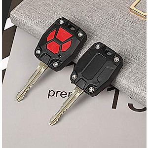 JeCar 4Runner Key Fob Cover Case Protector for Toyota 4Runner 2010 2011 2012 2013 2014 2015 2016 2017 2018 2019 Black