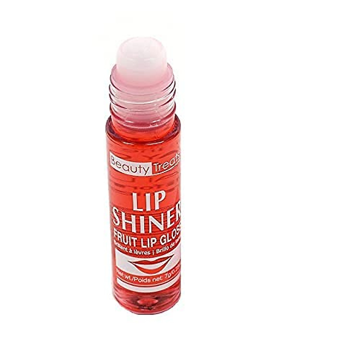Beauty Treats Lip Shiner Roll-On Fruit Lip Gloss By ; 6 Piece Assortment Set, 0.25Oz / 7G Each