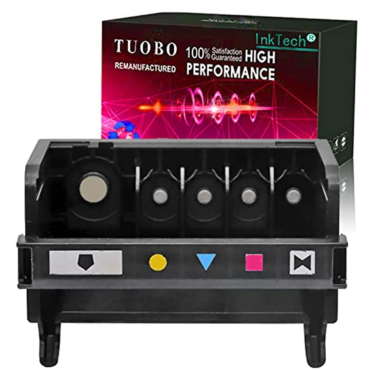 Tuobo Remanufactured Printhead Replacement for hp 564 Printer Head 564 PrintHead 5-Slot CB326-30002 CN642A Fit D7560 7520 C5373 C6350 D5460 7525 Printer(1 Pack)