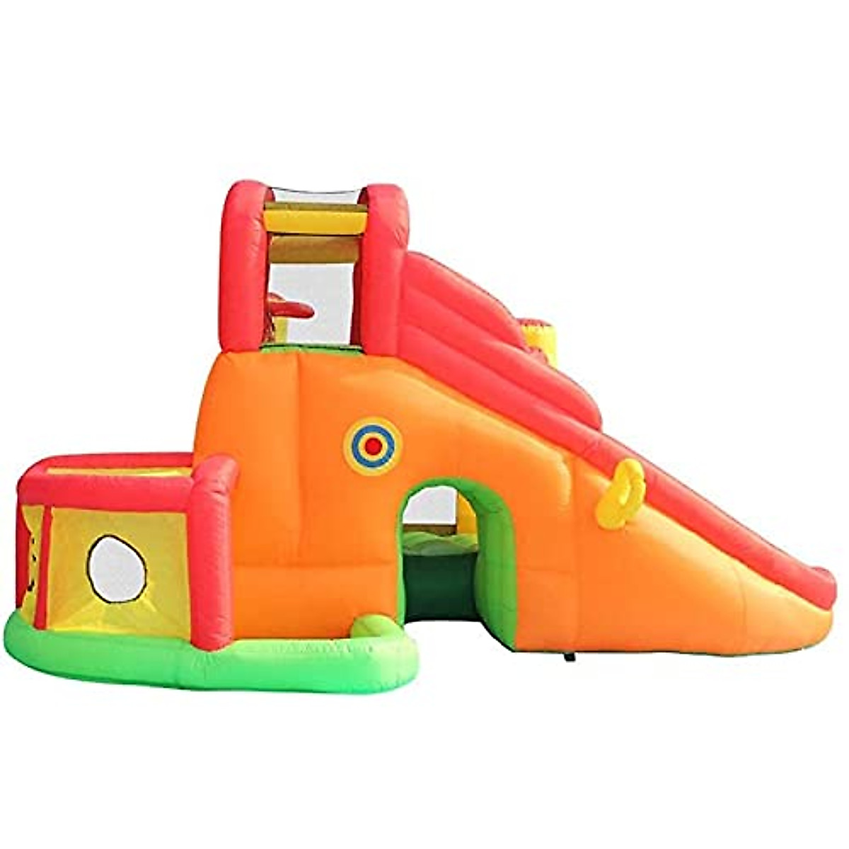 Inflatable Castle for Children,/Indoor and Outdoor Large-Scale Park Trampoline/Slide Rock Climbing/Small Household Playground/Safe and Non-Toxic/Easy to Clean