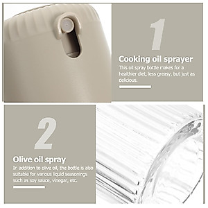 Cabilock Spray Bottle Olive Oil Spray Cooking Gadgets Oil Dispenser Container Oil Bottles for Kitchen .oil Dispenser Kitchen Gadgets Kitchen Oil Container Oil Holder Oil Sprayer for Cooking