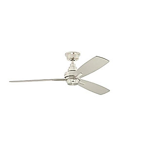 Home Decorators Collection Samson Park 52 in. Indoor Brushed Nickel Ceiling Fan with Remote Control