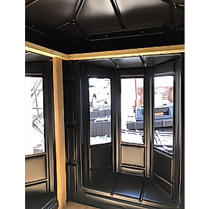 Hughes HP-67010 Hunting Ground 4x8 The Lodge Box Blind W Window Kit (No Stand)