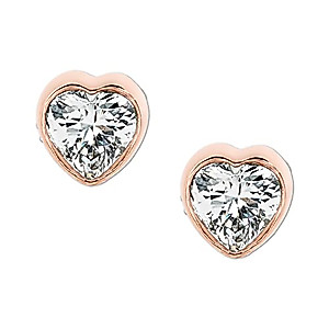 Michael Kors Rose Gold Modern Brilliance Post Stud Earrings