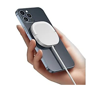 Fast Wireless Charger, compadible with airpods pro Any Apple Product, qicertifield, Charging Pad, 15 Watts, Fact Charging. (White)